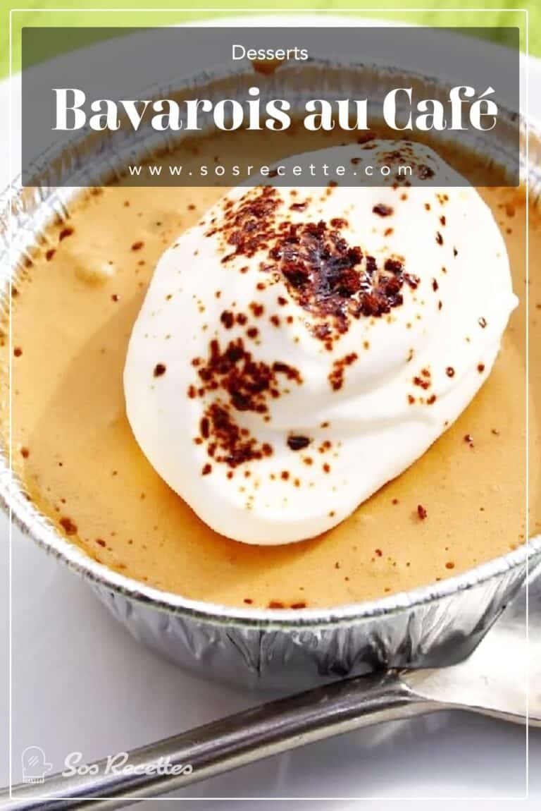 Bavarois au Café - Sos Recette