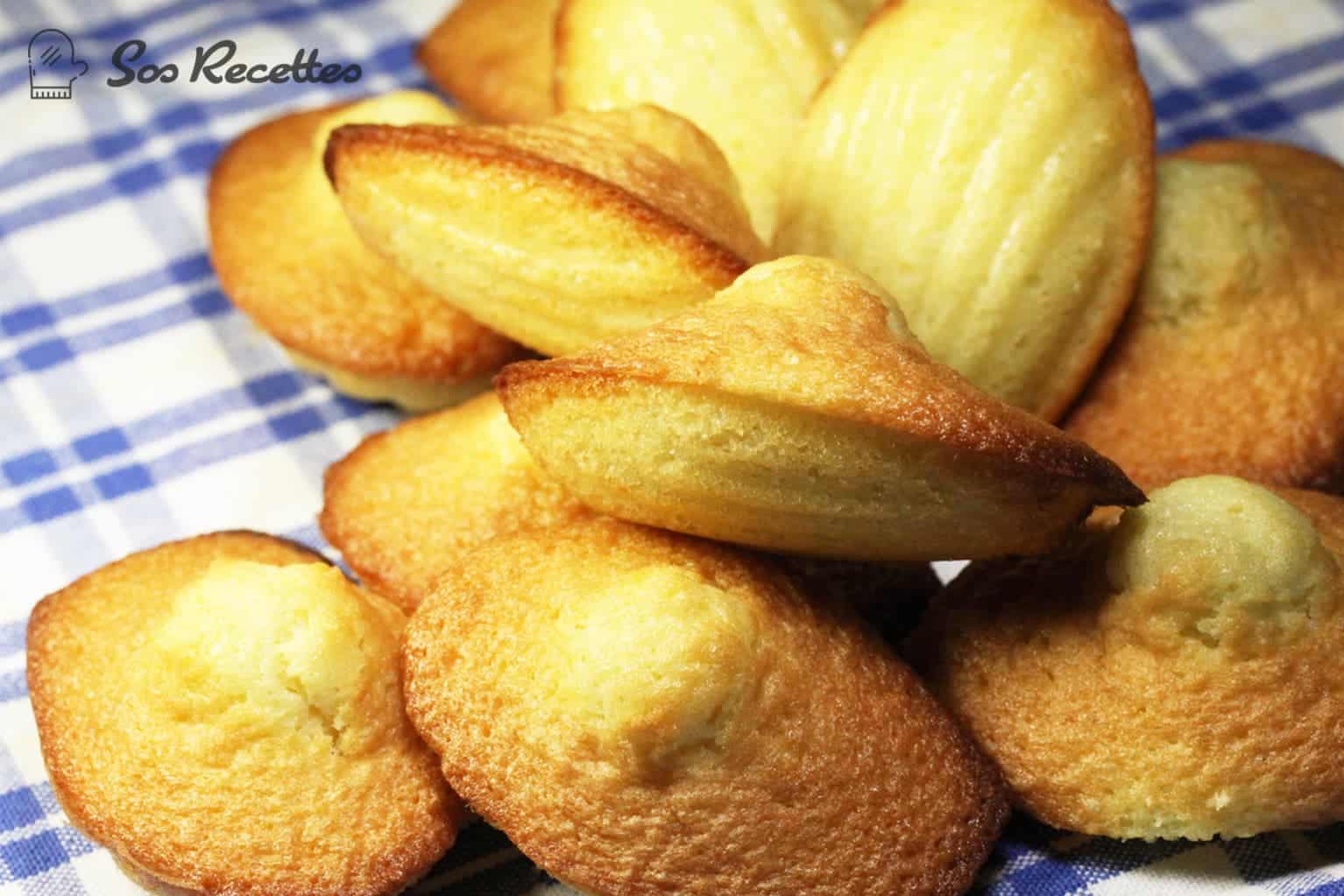 Les Madeleines Nature - Sos Recette