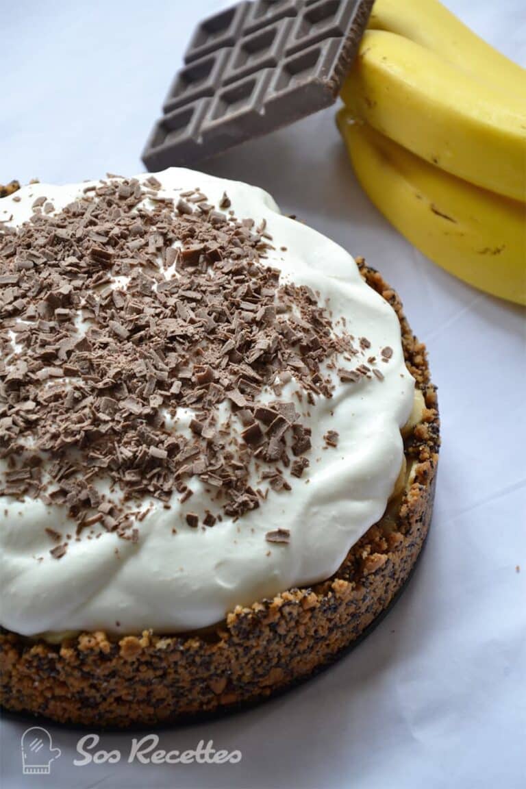 Banoffee Pie - Sos Recette