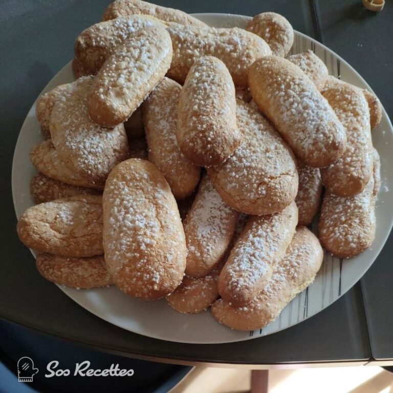 Boudoirs maison - Sos Recette