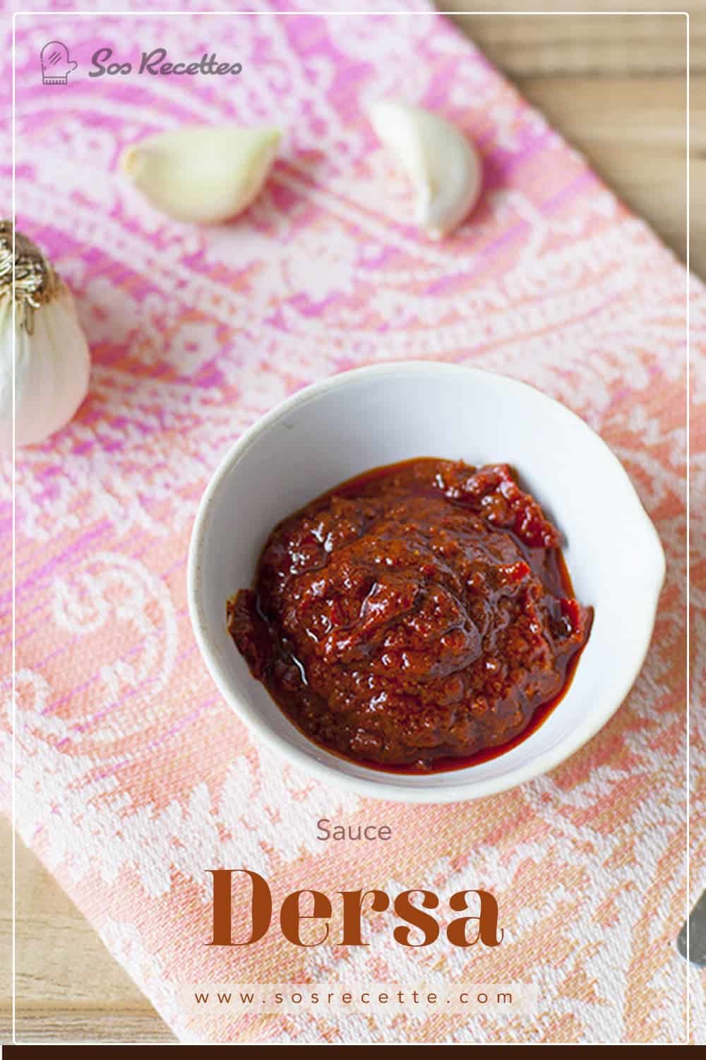 Dersa: sauce à l'ail algérienne - Sos Recette