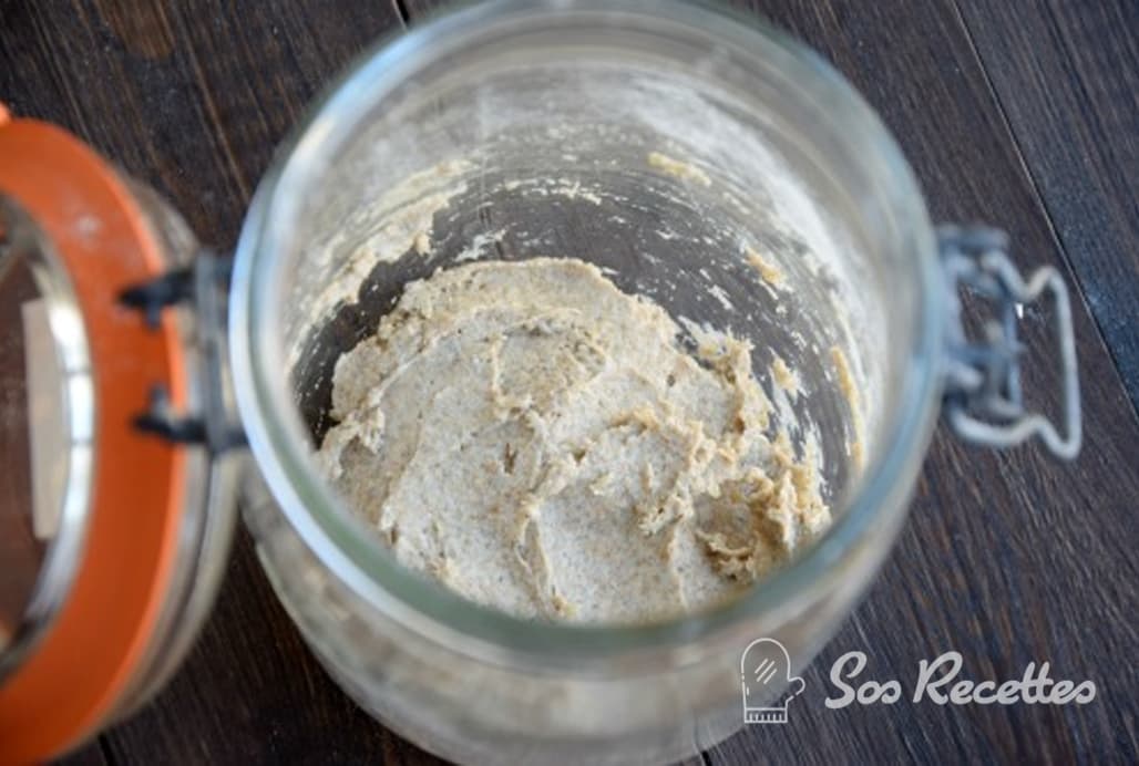 Levain naturel facile - Sos Recette