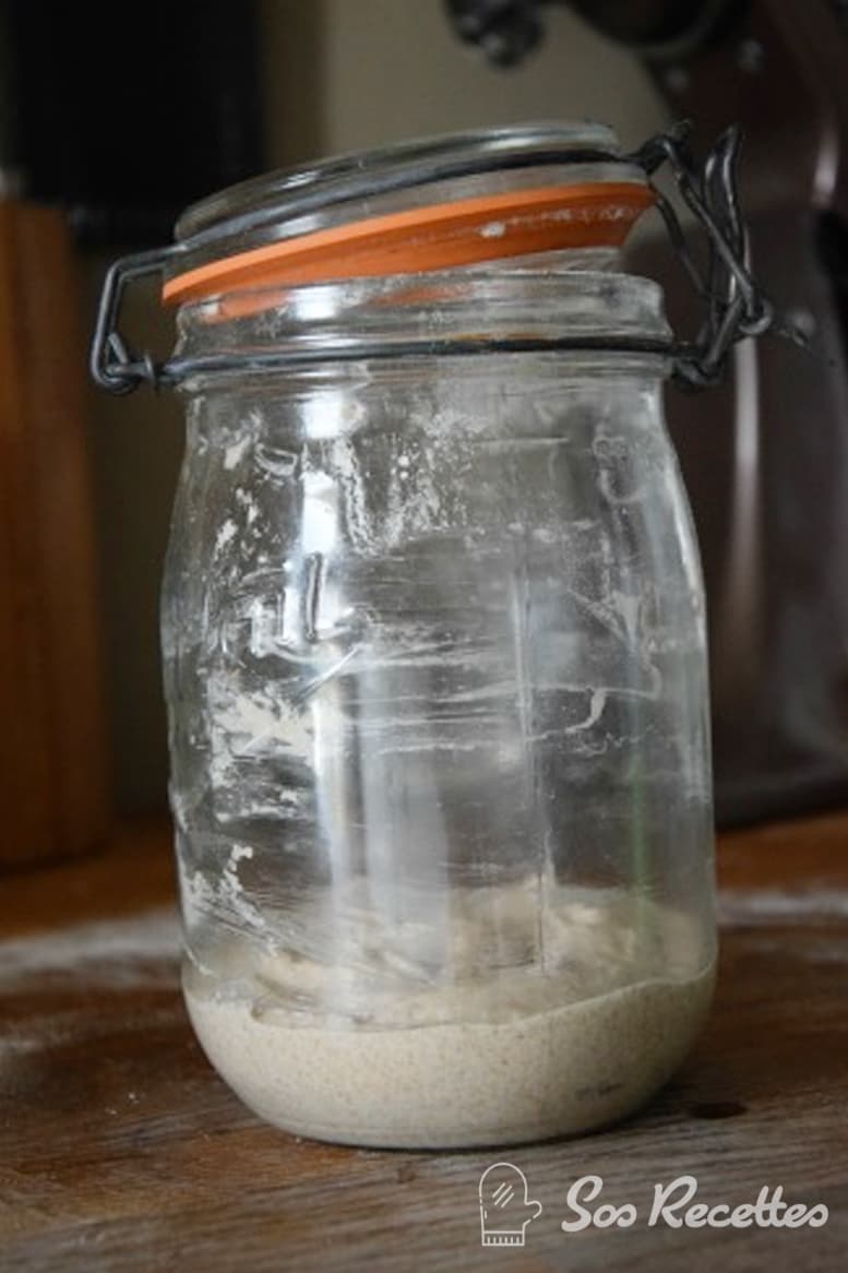 Levain naturel facile - Sos Recette