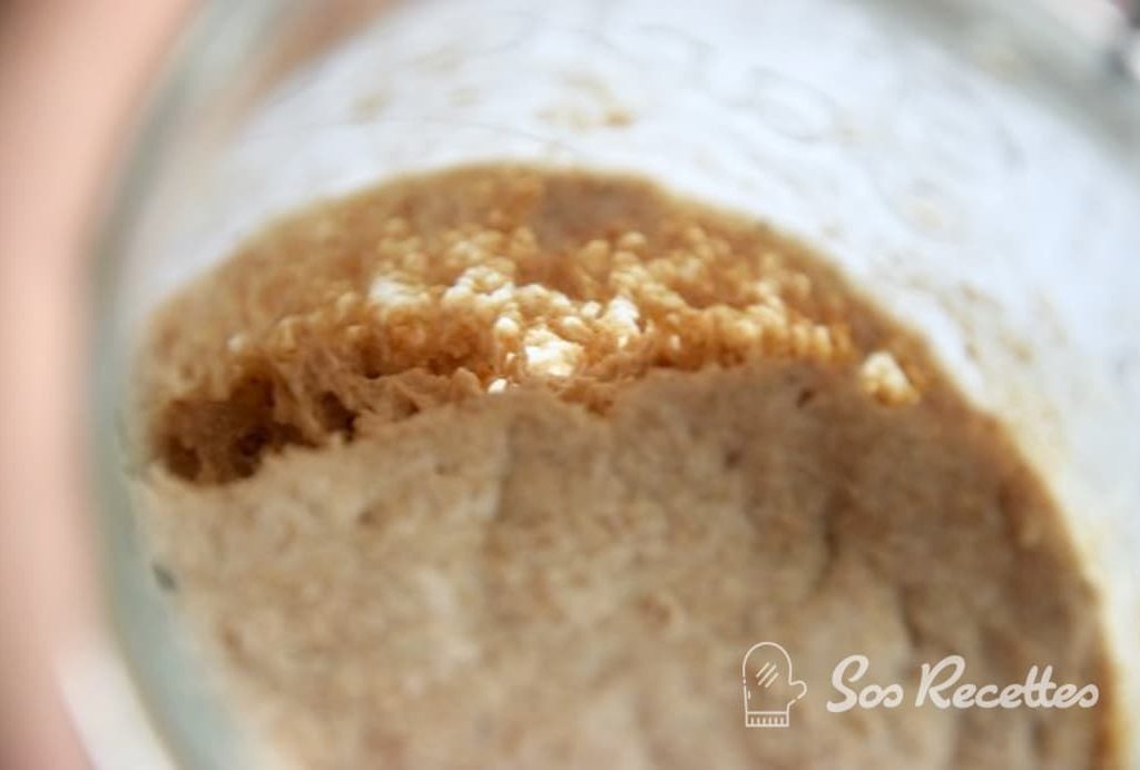 Levain naturel facile - Sos Recette