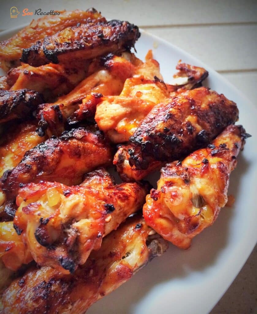 BBQ Chicken Wings - Sos Recette